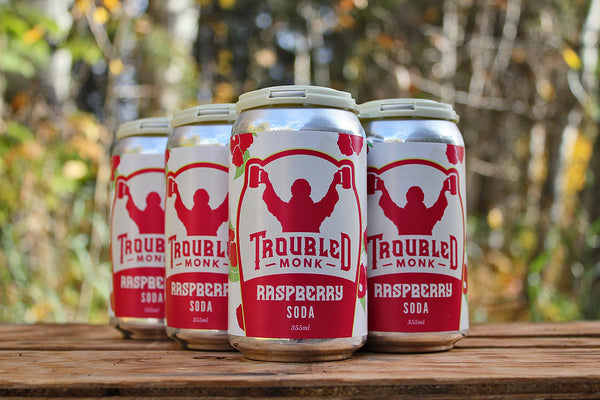 Troubled Monk Raspberry Soda - Pearson's Berry Farm